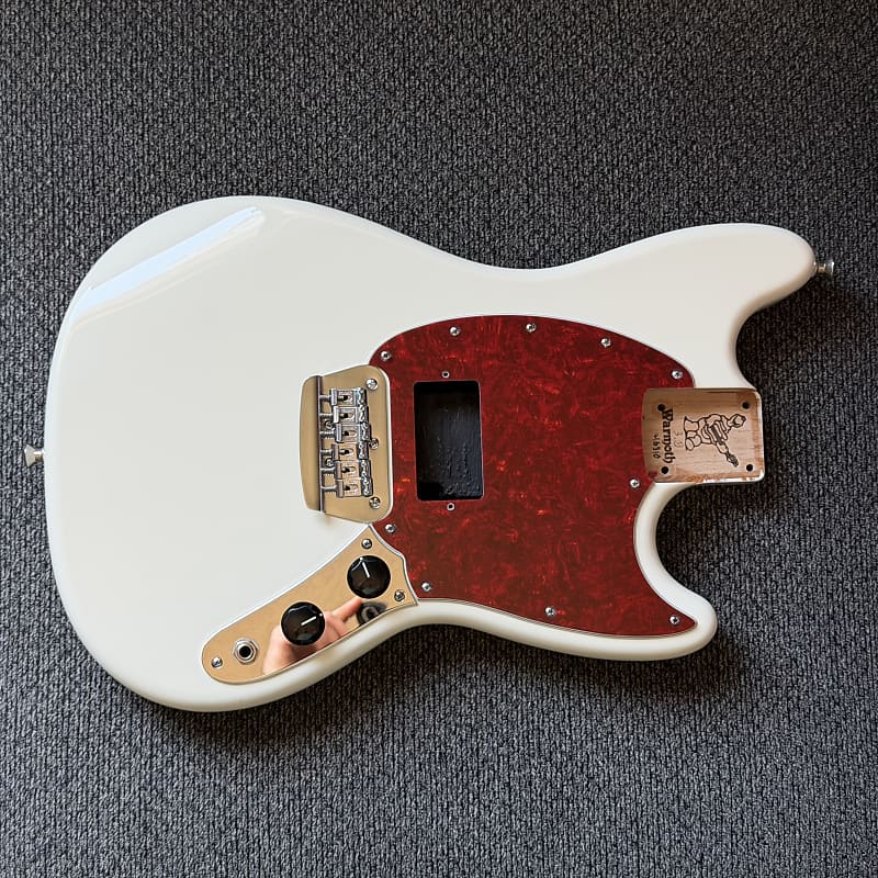 Warmoth Mustang Fender Replacement Body Hardtail Olympic | Reverb
