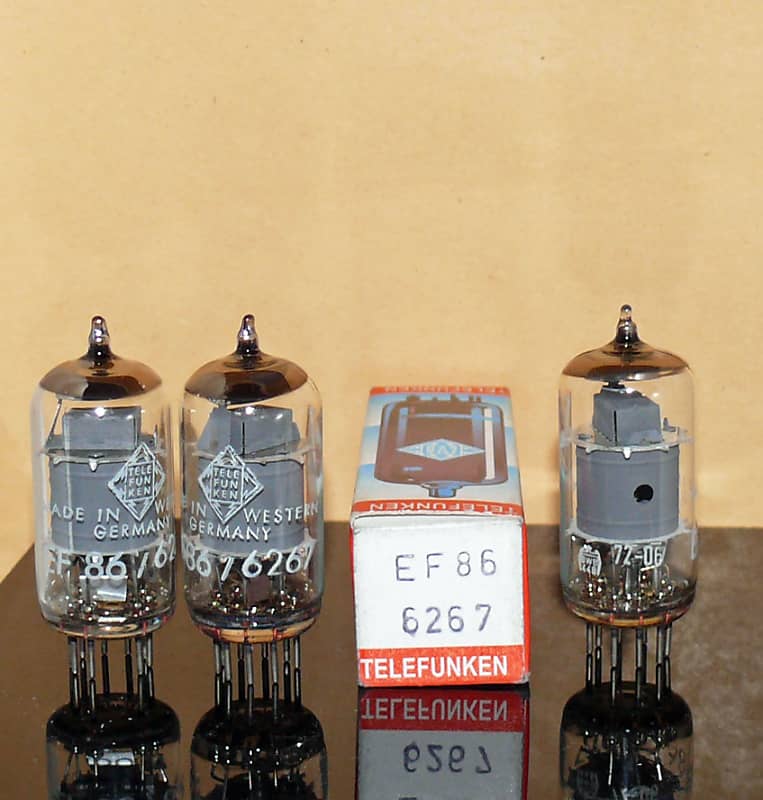 New tube Telefunken EF86 6267 diamond | Reverb
