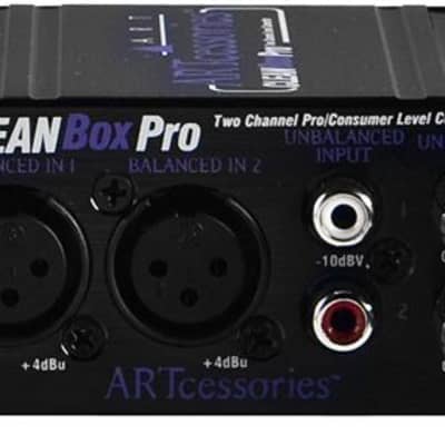 ART CLEANBox Pro Dual Channel Level Converter (CLEANBOXPRO) | Reverb