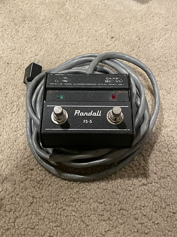 Randall FS-5 Foot Switch | Reverb