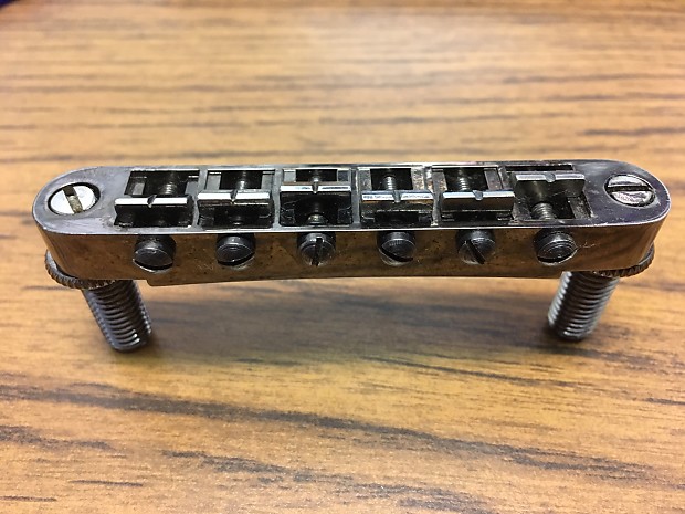 Schecter Diamond Series Tune O Matic Bridge Black Chrome w/ | Reverb