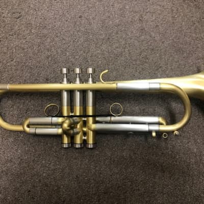 Used Monette MB-111 Bb Trumpet in Raw Brass | Reverb