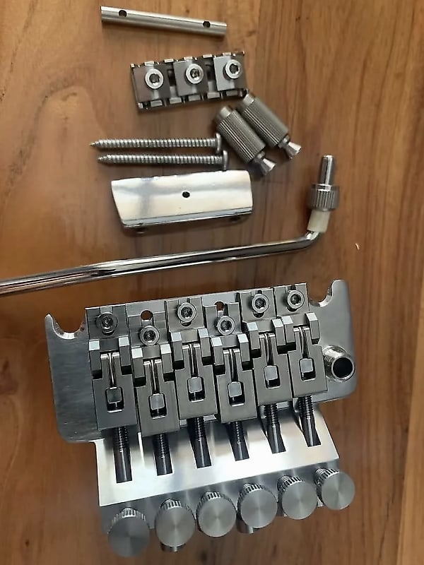 Titanium Guitar Double Locking Bridge Tremolo System | Reverb UK