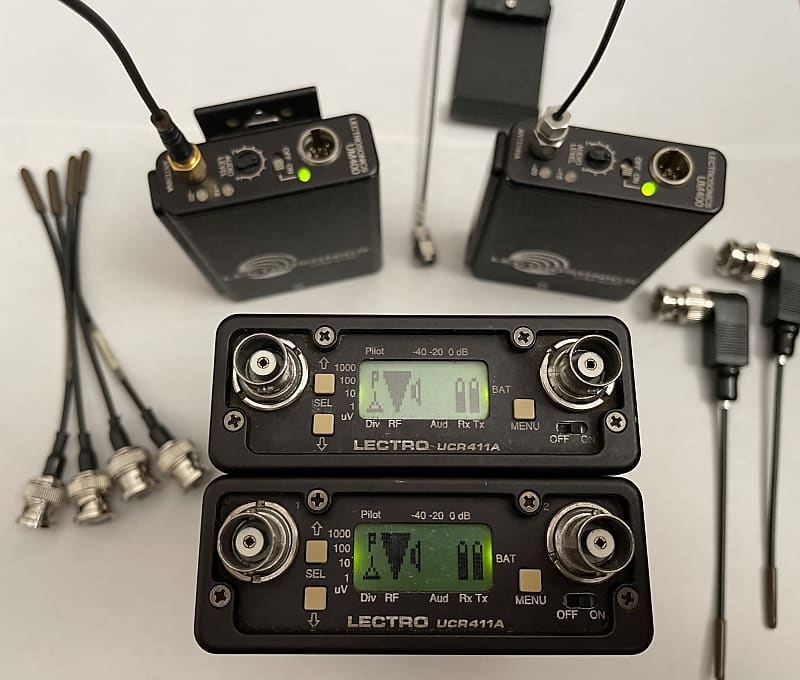 (2) Lectrosonics UCR411A Digital Hybrid Wireless Receivers | Reverb