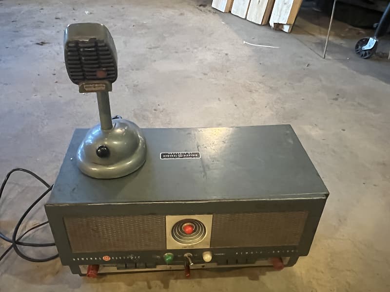 GE General Electric Transmitter Intercom Receiver and Mic | Reverb UK
