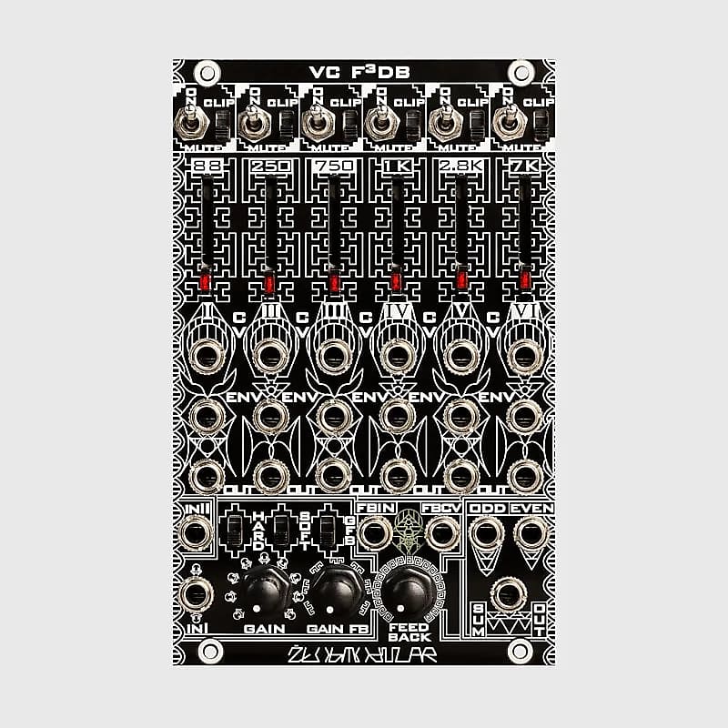 Zlob Modular VC F3DB - Eurorack Distortion & Envelope | Reverb