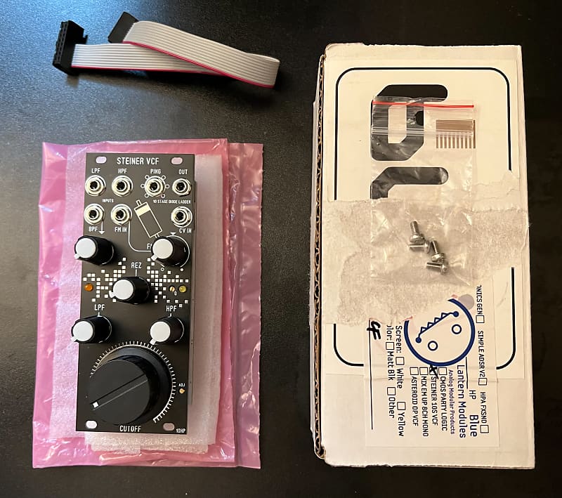 Blue Lantern BLM Steiner 10-Stage VCF Filter 2020 Black | Reverb