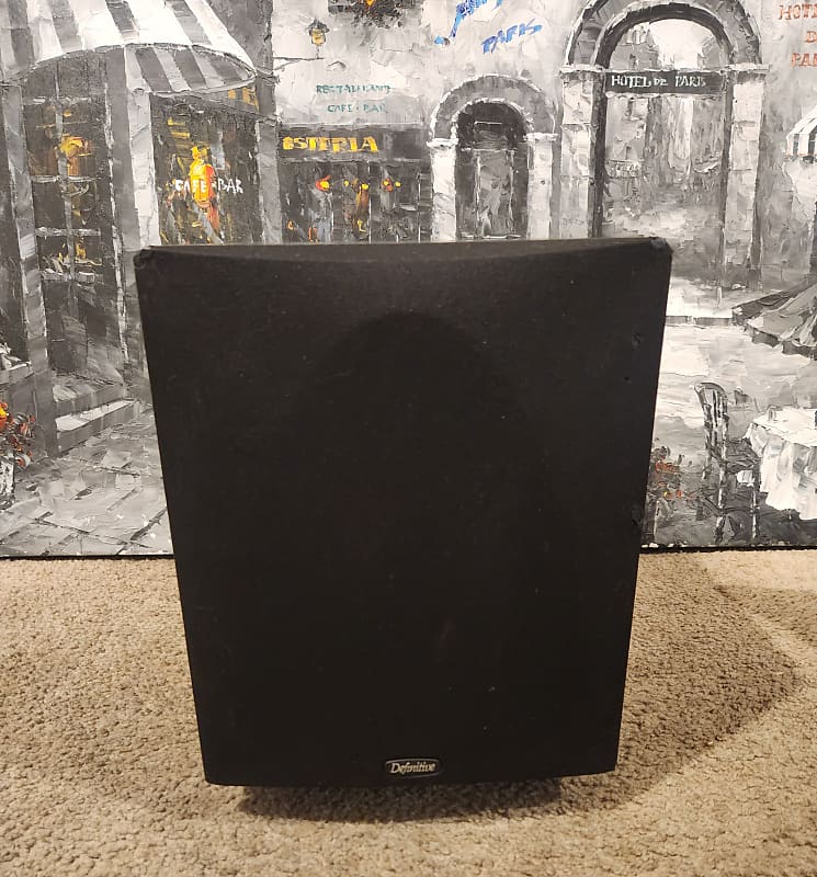 Definitive Definitive ProSub 600 subwoofer: 90s - Black wood | Reverb