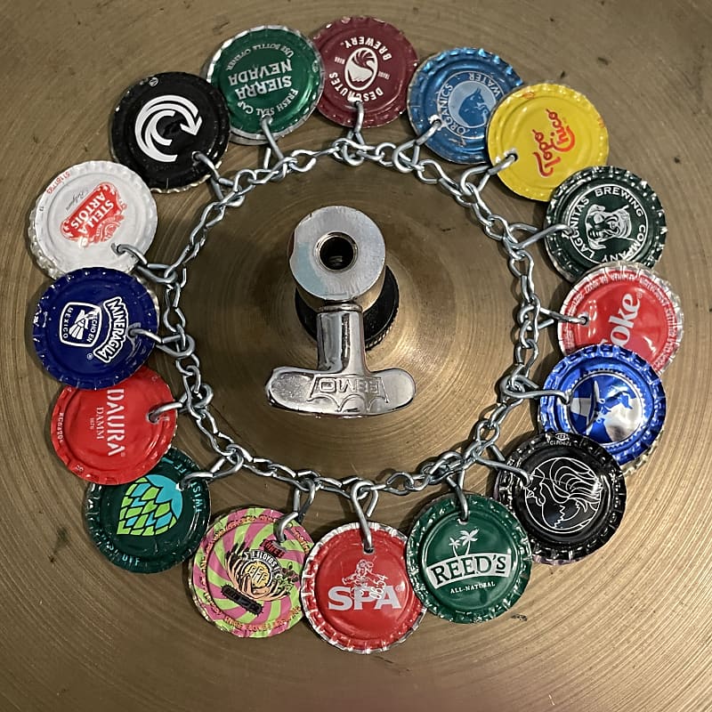 Upcycled Percussion - Bottle Cap Ching Ring - Hi Hat | Reverb