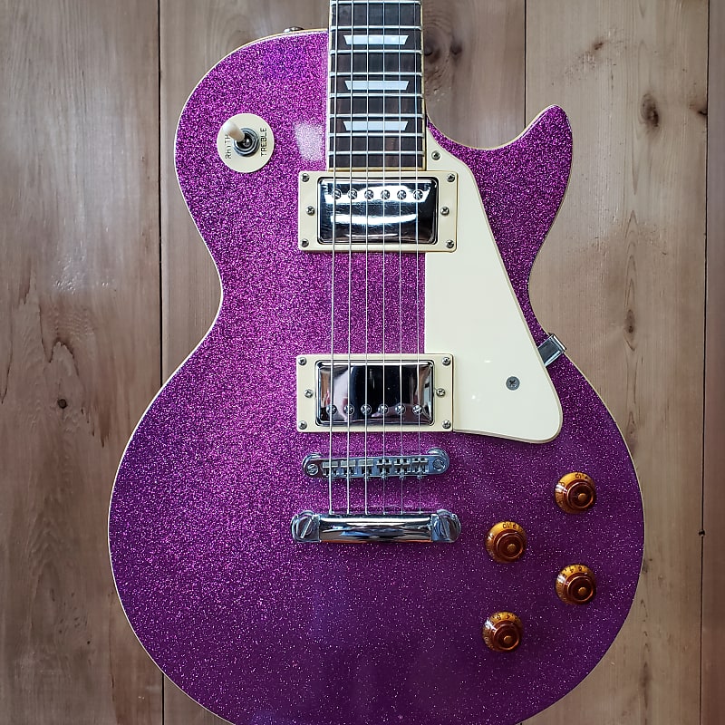 Epiphone Limited edition sparkle Les Paul 1996 Purple sparkle | Reverb