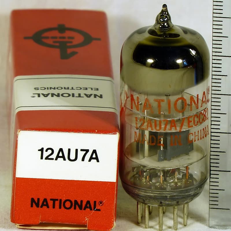 National Electronics 12AU7 / ECC82 preamp tube (NOS) | Reverb