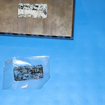 Vintage 1970s Schecter Brass Stratocaster Bridge | Reverb