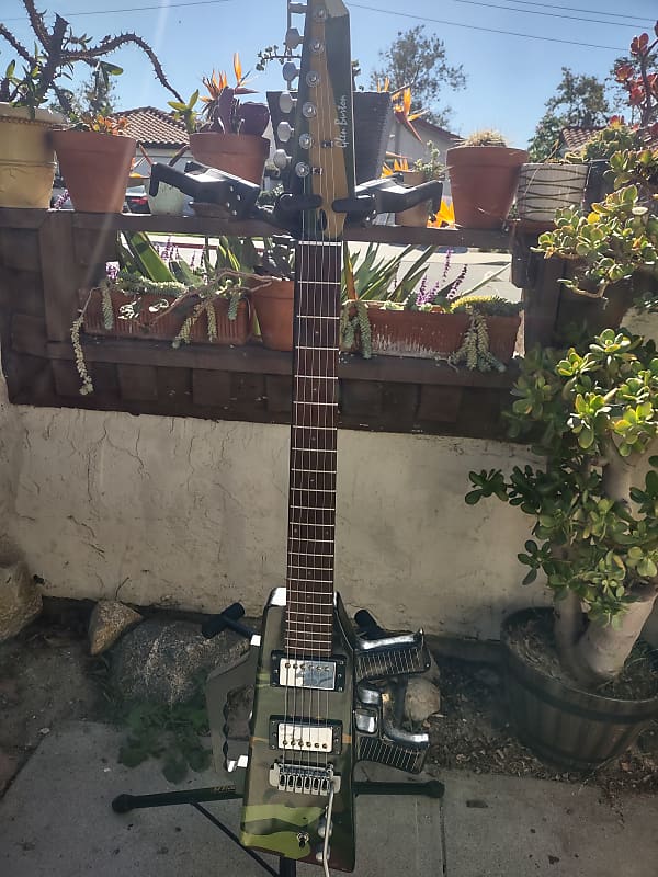 Glen Burton Machine gun - Camouflage | Reverb