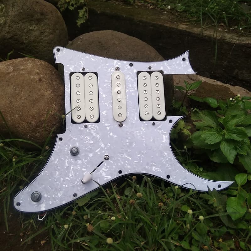 Prewired Pickguard w/ Fishman Tim Henson Multivoicing Fluence | Reverb