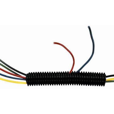 Absolute SLT14-20RD 20' 1/4" 5mm red split wire loom conduit | Reverb