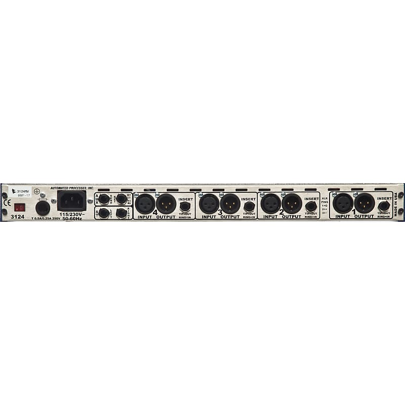 API 3124MV 4-channel Microphone Preamp | Reverb