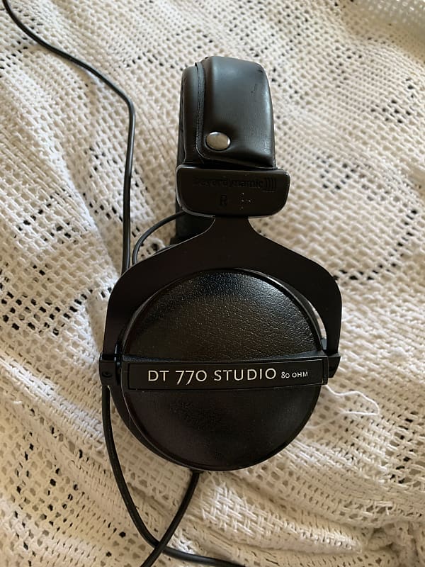 Beyerdynamic DT 770 Studio 80 OHM 2020s - Black | Reverb