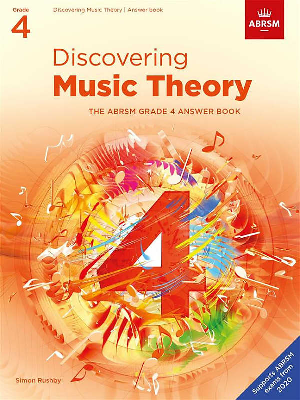 ABRSM Discovering Music Theory - Grade 4 Answers | Reverb