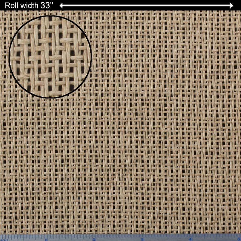 Grill Cloth - Jute Weave, Natural, 33" Wide, Cut to 1 Yard | Reverb