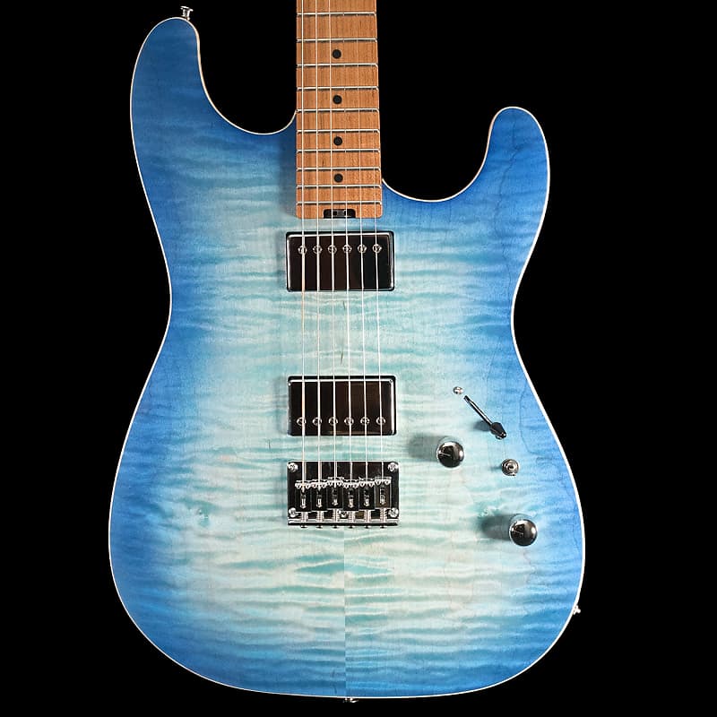 Cream T Custom Shop Polaris HH Guitar-X 2024 - Sirius Blue | Reverb UK