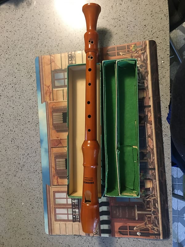 Hohner Concert - Pear wood F-alto recorder- mint. | Reverb