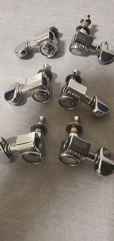 Grover Tuning Heads-1997 - Silver- Vintage model | Reverb
