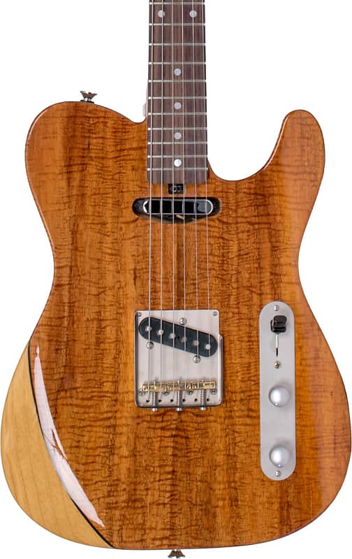Larrivee Baker-T Pro Electric Guitar - Natural Hawaiian Koa | Reverb