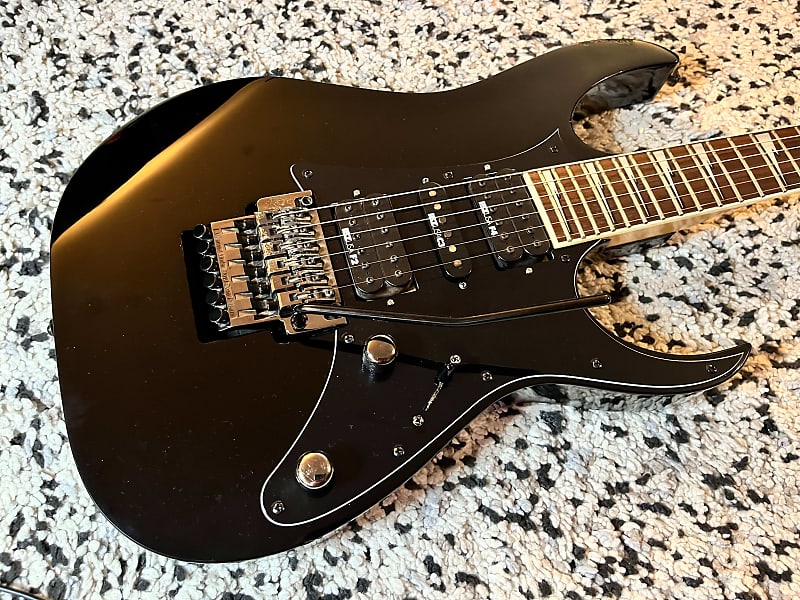Ibanez RG770 1993 Black Japan With Case | Reverb Canada