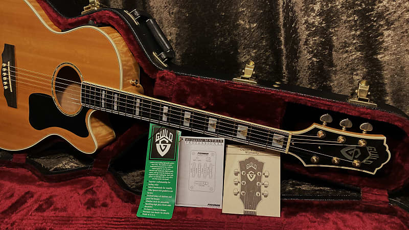 Guild F65ce Westerly Rhode Island Limited Top of the Line | Reverb