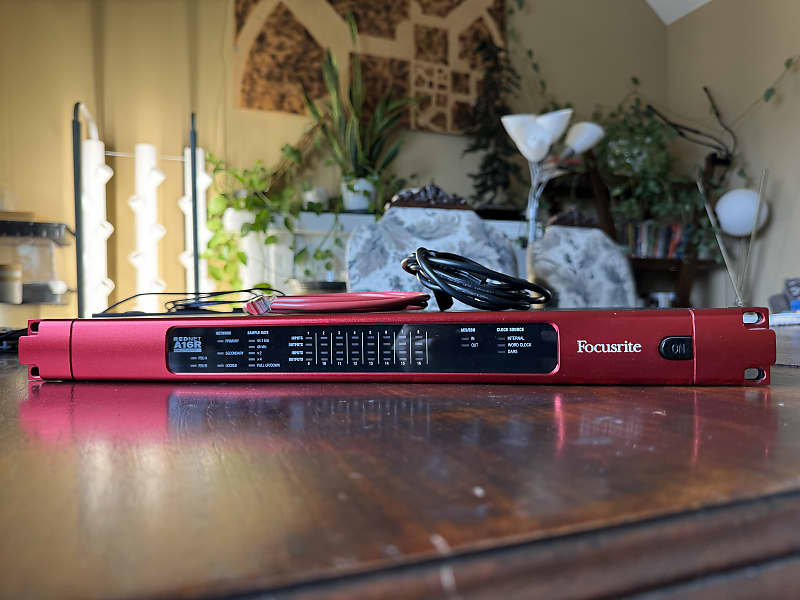 Focusrite RedNet A16R 16-Channel Analog I/O for Dante | Reverb