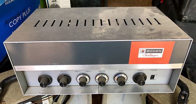 1960's Bogen CHB50 portable PA | Reverb