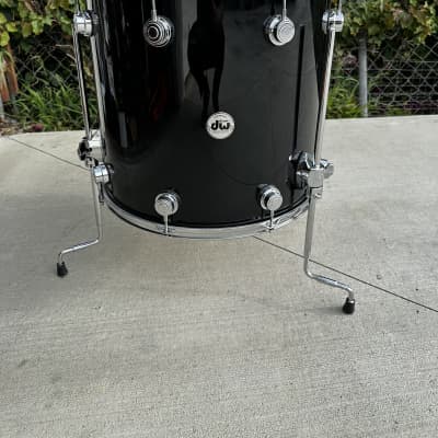 DW Collector's Series 16x18" Maple/Mahogany Floor Tom in | Reverb