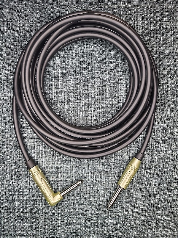 OBEL instrument cable Mogami 2534 Quad Cable 6' TRS -custom | Reverb