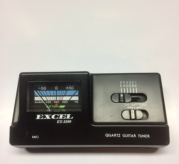 Excel EX-3500 Tuner 1990's | Reverb