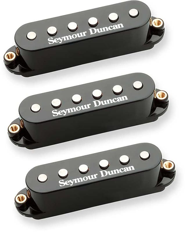 SEYMOUR DUNCAN SET STK-S4 BLACK COVER / CLASSIC STACK PLUS | Reverb