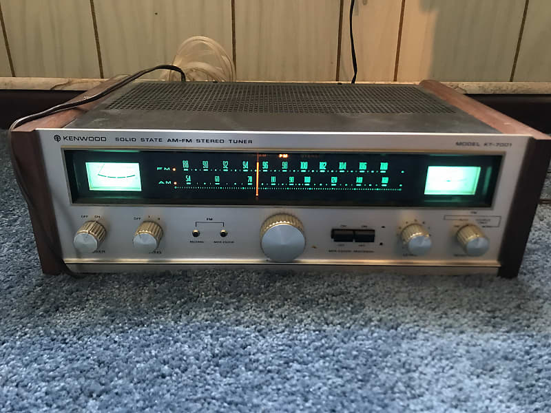 Kenwood Solid State AM-FM Stereo Tuner Model KT-7001 | Reverb