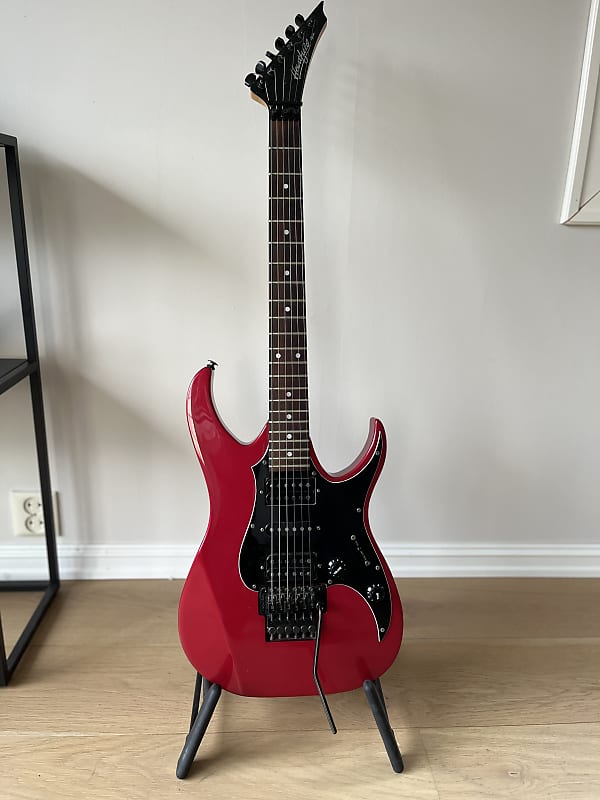 Fender Heartfield Talon III 1991 - Frost Red | Reverb UK