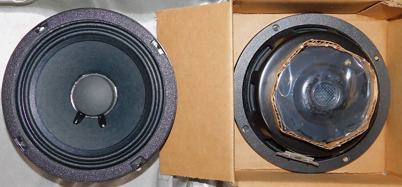 Eminence Alpha Lite-6B 16 ohm neo midbass drivers pair | Reverb