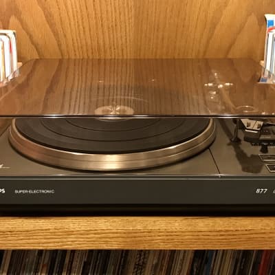 Rare Philips AF 877 Super-Electronic Direct Control Turntable | Reverb