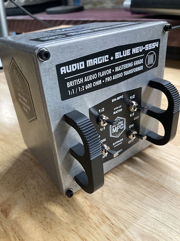 Audio Magic Blue Nev-5554 British Audio Transformer | Step-Up | Reverb