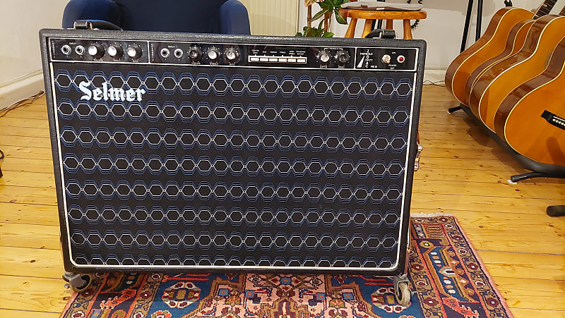 Selmer Zodiac Twin 50 Mk II Amp 1968 - Celestion Greenbacks | Reverb