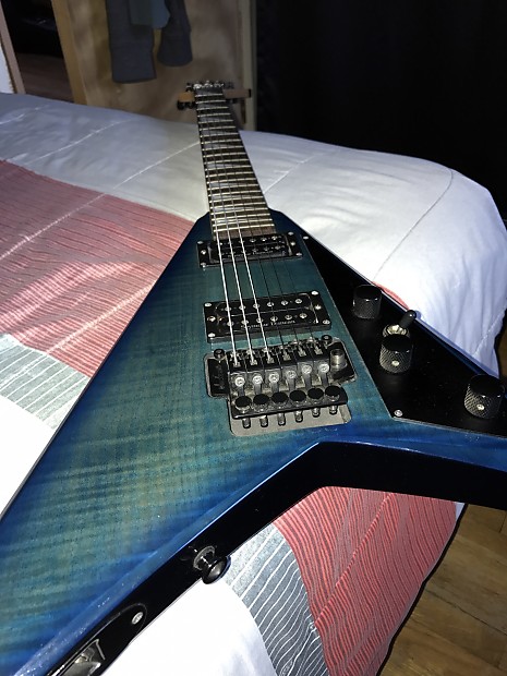 Jackson RR3 Transparent Blue | Reverb