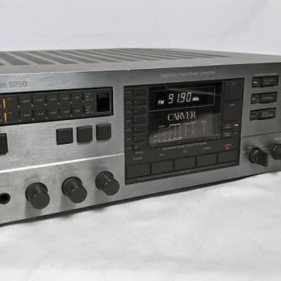 Carver 6250 Magnetic Field Power Amplifier Stereo Receiver - | Reverb