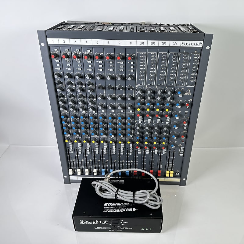 Soundcraft Delta Dave 8 Analog Mixer w/ Power Supply | Reverb UK