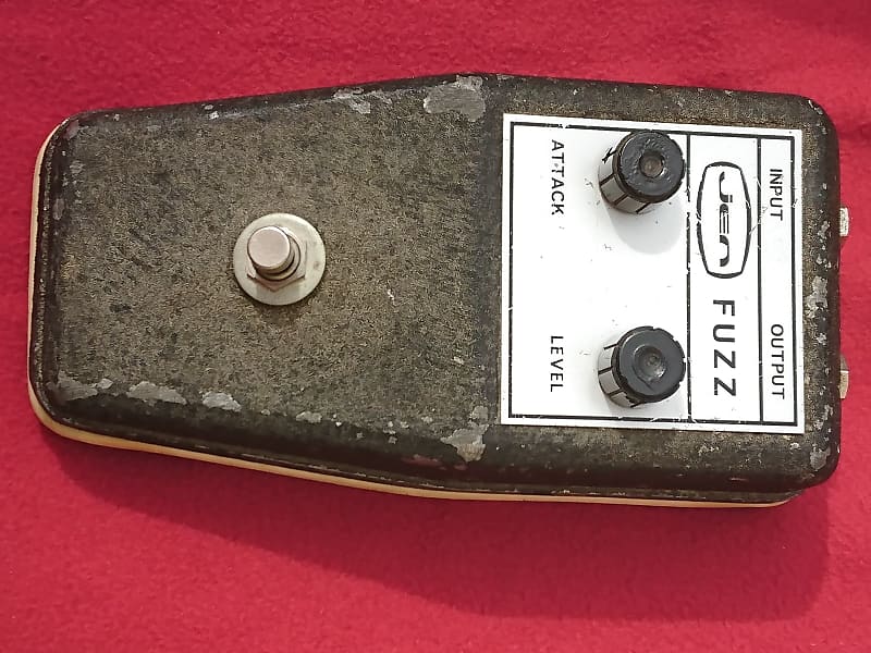 60s vintage JEN FUZZ tone bender guitar pedal - | Reverb Canada