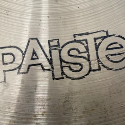 VIDEO! 22” Paiste 2002 Black Label Ride | Reverb UK