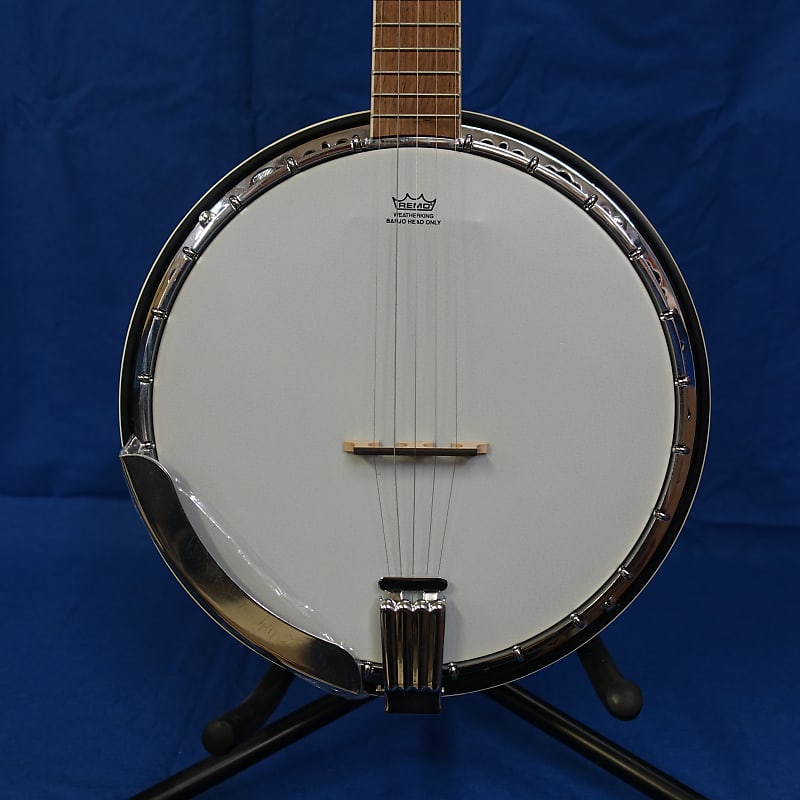 Ozark 5 String Electric Banjo and Padded Cover | Reverb UK