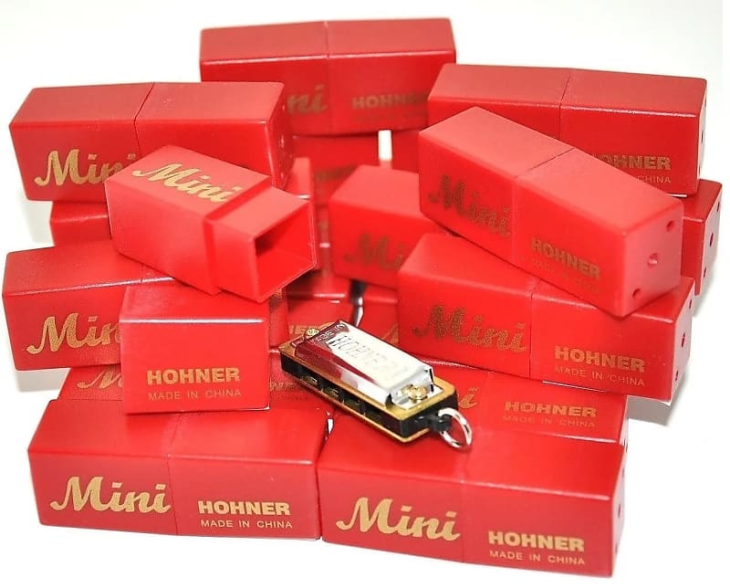Wholesale Lot of 24 Hohner Mini Harmonicas in Key of C Model | Reverb