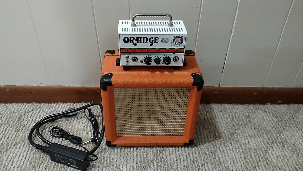 Orange Micro Terror With 1x8 Speaker Cabinet Power Supply And | Reverb