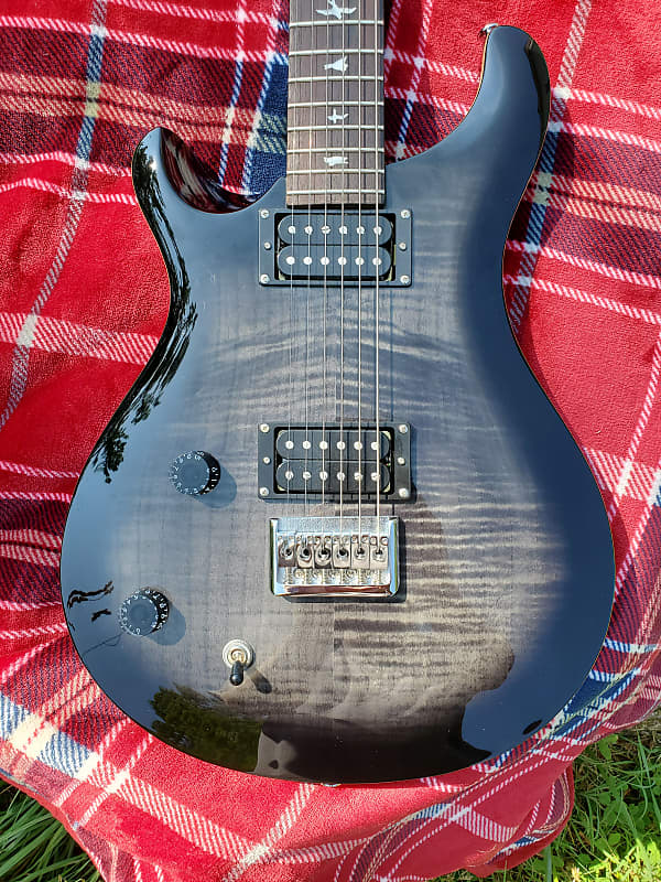 PRS 277 SE Baritone left handed 2023 - Charcoal Burst | Reverb